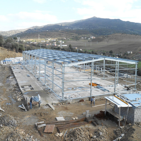 ISO Pre Engineered Residential Steel Structure Building Galvanized from ...